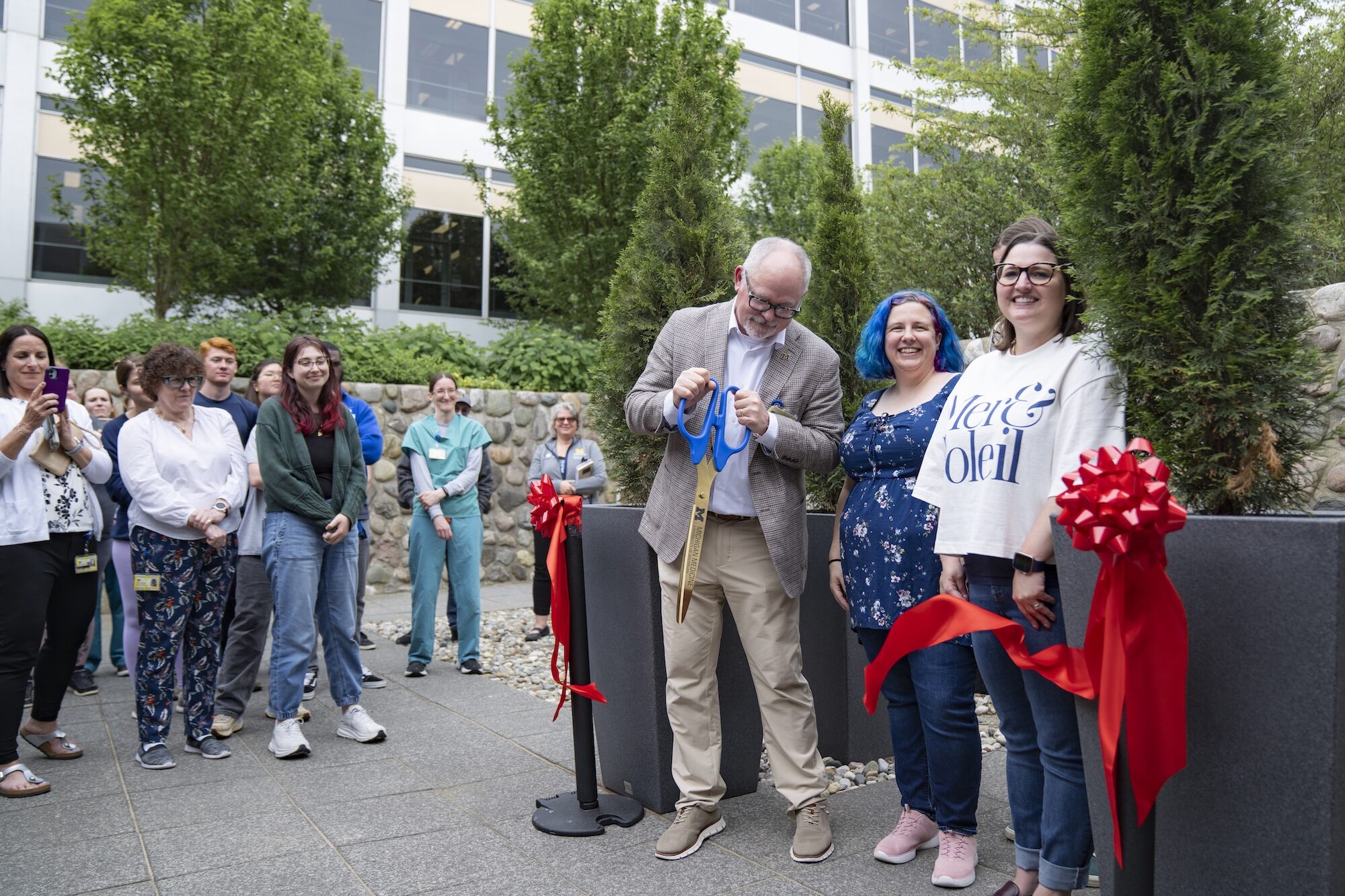 Opening of New U-M Compassion Reflection Garden Honors Laboratory ...